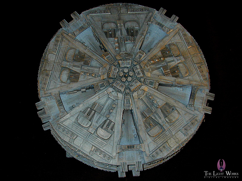 Cylon Basestar Size
